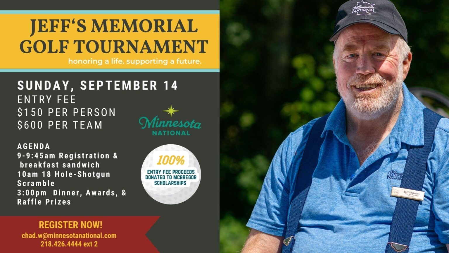Jeff Flaherty Memorial Golf Tournament – Minnesota National Website